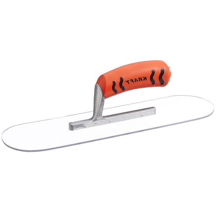 Kraft Tool Plexi-Plastic Concrete Trowel 16" x 4"