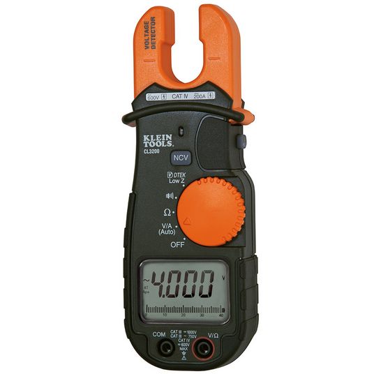 Klein Tool CL3200 200A AC Fork Meter